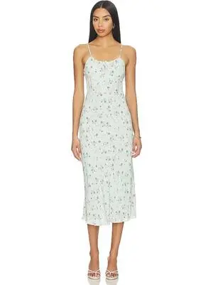 FAVORITE DAUGHTER The One That Got Away Midi Dress - Sage