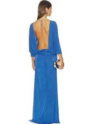 Anna October Janna Maxi Dress - Blue