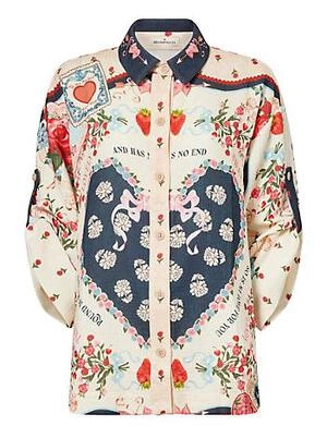 Agua Bendita Printed Cotton Shirt - Multicolor