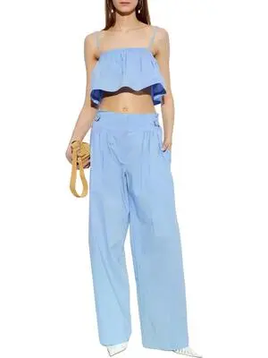 IRO PARIS Pleated Trousers - Blue