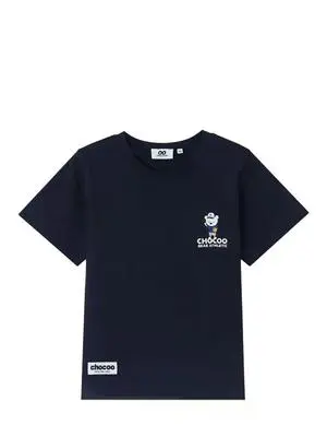 CHOCOOLATE Graphic-print Cotton T-shirt - Blue