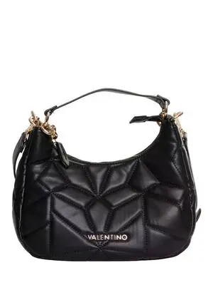 MARIO VALENTINO Quilted Shoulder Bag - Black