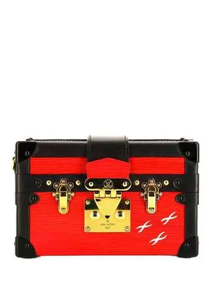 LOUIS VUITTON Petite Malle Shoulder Bag - Red