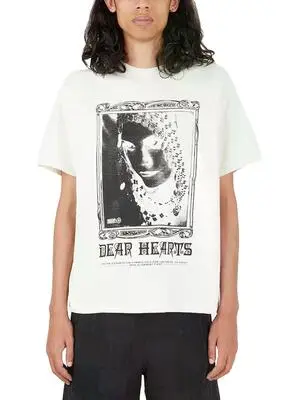 HYMNE Dear Hearts T-shirt - Neutrals