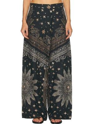 R13 Oversized Crossover Pant - Black