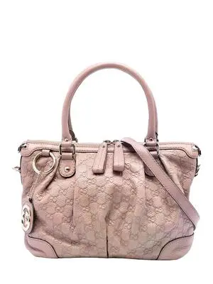 Gucci Sukey Satchel - Brown