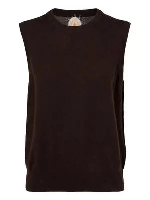 Jardin Des Orangers Wool And Cashmere Tank Top - Brown