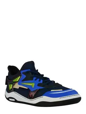 LANVIN Contrasting Inserts Sneakers - Blue