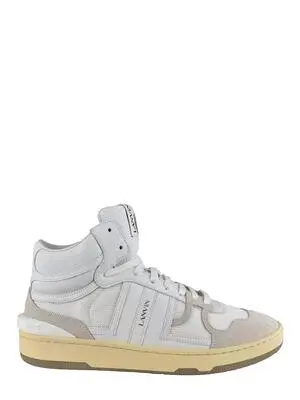 LANVIN High-top Clay Sneakers - White