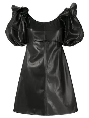 ELLERY Valeria Bubble-sleeve Dress - Black