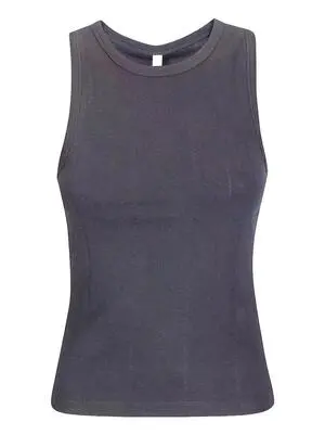 SAMSOE SAMSOE Ribbed Knit Tank Top - Grey