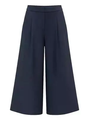 Black Label Pleated Trousers - Blue