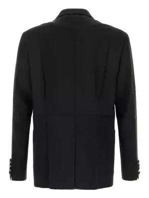 Valentino Garavani Double-breasted Wool Blazer - Black