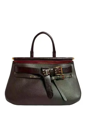 Antonio Marras Medium Tanit Buckled Tote Bag - Brown