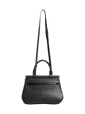 Antonio Marras Small Pebbled Shoulder Bag - Black