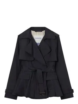 Burberry Nylon Pembury Trench Jacket - Navy