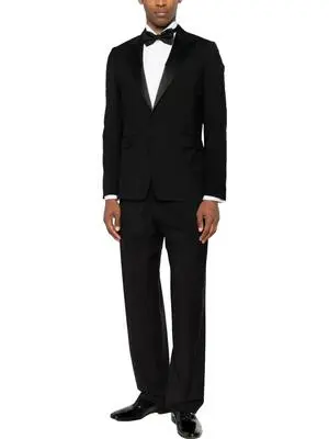 Paul Smith Satin-lapel Blazer - Black