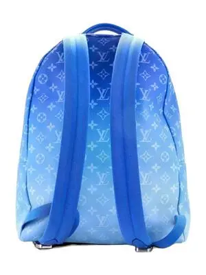 LOUIS VUITTON Multipocket Limited Edition Monogram Clouds Backpack - Blue