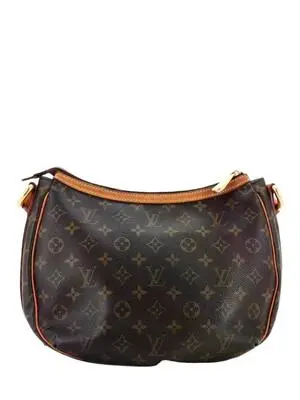 LOUIS VUITTON Tulum Handbag Monogram Canvas Pm Shoulder Bag - Brown
