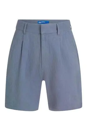 KARL LAGERFELD Karl Lagerfeld Jeans Tailored Crinkled Shorts