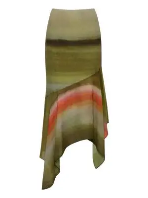 BAOBAB Carlota Asymmetrical Skirt - Green