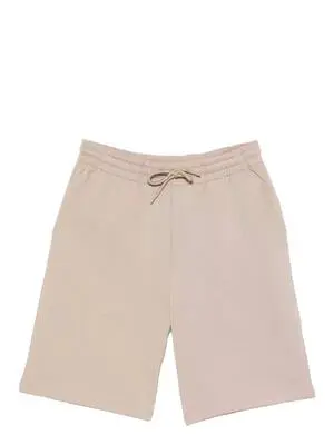 OUTHERE Drawstring Logo-patch Shorts - Neutrals