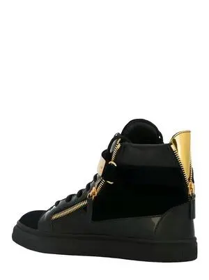 GIUSEPPE ZANOTTI Coby" Mid-top Sneakers - Blue