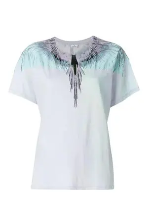 COUNTY OF MILAN Marcelo Burlon Wings T-shirt - Blue