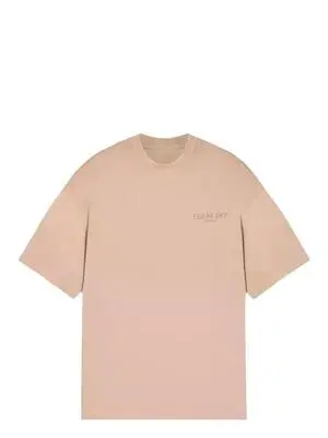 REPRESENT Logo-print T-shirt - Neutrals