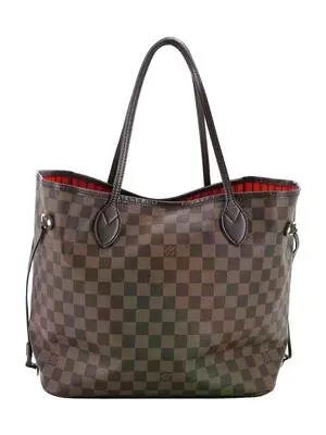 LOUIS VUITTON Neverfull Damier Mm Tote Bag - Brown
