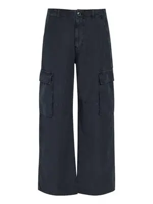 Citizens Of Humanity Citizens Of Humanity Esme Cotton Cargo Trousers Navy