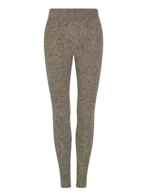 THE ROW Mumuka Ribbed Leggings - Brown
