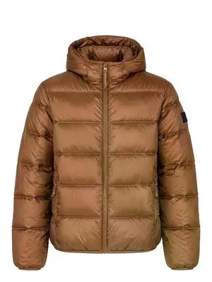 Tommy Hilfiger Quilted Padded Jacket - Brown