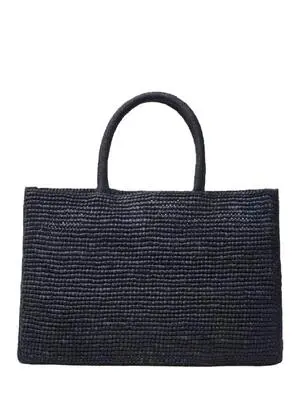 Lié Studio The Charlotte Raffia Tote Bag Blue