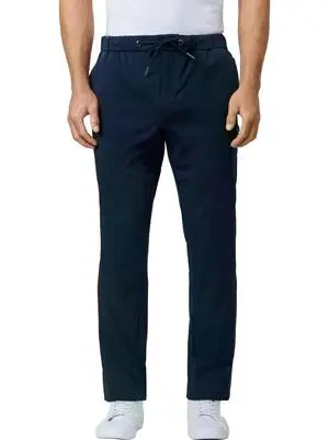 HACKETT LONDON Traveller Drawstring Waist Trousers - Blue