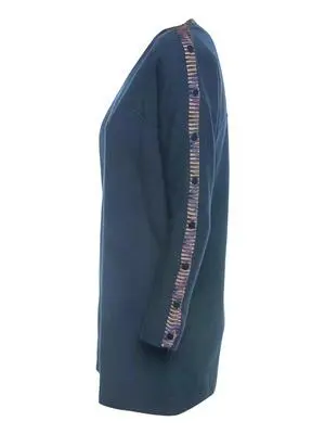 Missoni Striped Long Sleeve Top - Blue