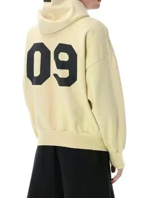 Fear Of God 09 Classic Logo Hoodie - Neutrals