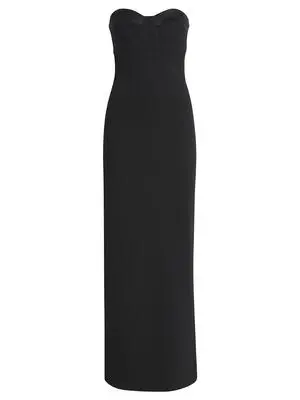 Solace London Keaton Maxi Dress - Black