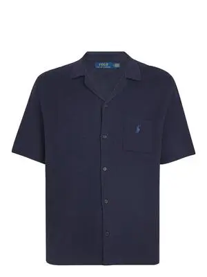 Polo Ralph Lauren Cotton Piqué Shirt - Navy