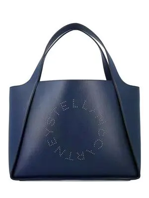 Stella McCartney Stella Logo Tote Bag - Blue