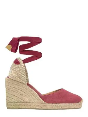 CastaÑer Carina Wedge Espadrilles - Red