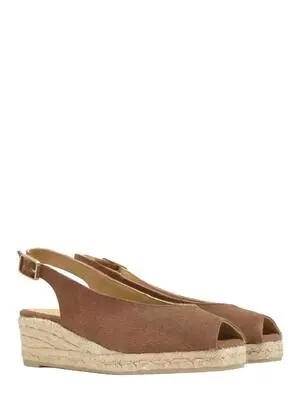 CastaÑer Castañer Dosalia Wedge Espadrille Brown