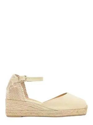 CastaÑer Carol Wedge Espadrilles - Neutrals