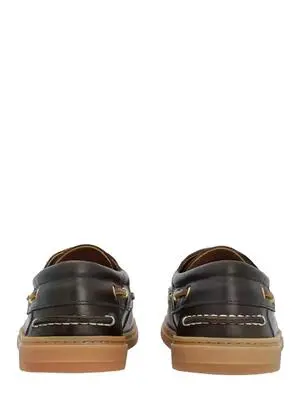 GROUNDIES Tide Lace-up Boat Shoes - Brown