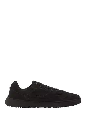BAREBARICS Frayed-edge Panelled Sneakers - Black