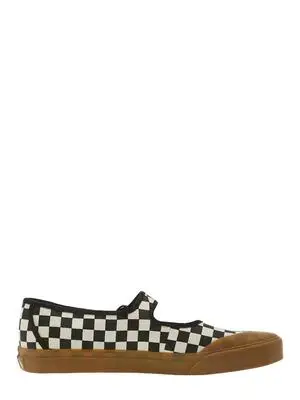 VANS Checkerboard Buckle-fastening Sneakers - Black