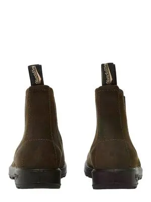 Blundstone Suede Chelsea Boots - Brown