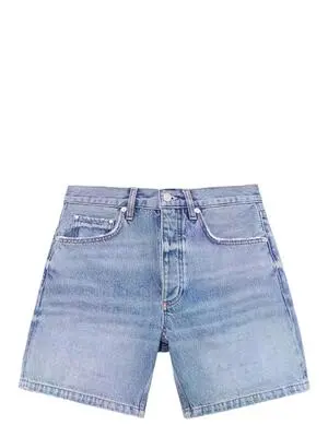 ANINE BING Delaney Denim Mini Shorts - Blue