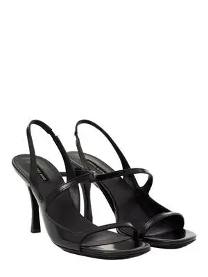 ANINE BING Iva Slingback Sandals - Black