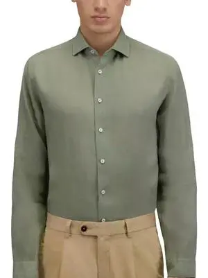 XACUS Linen Shirt - Green